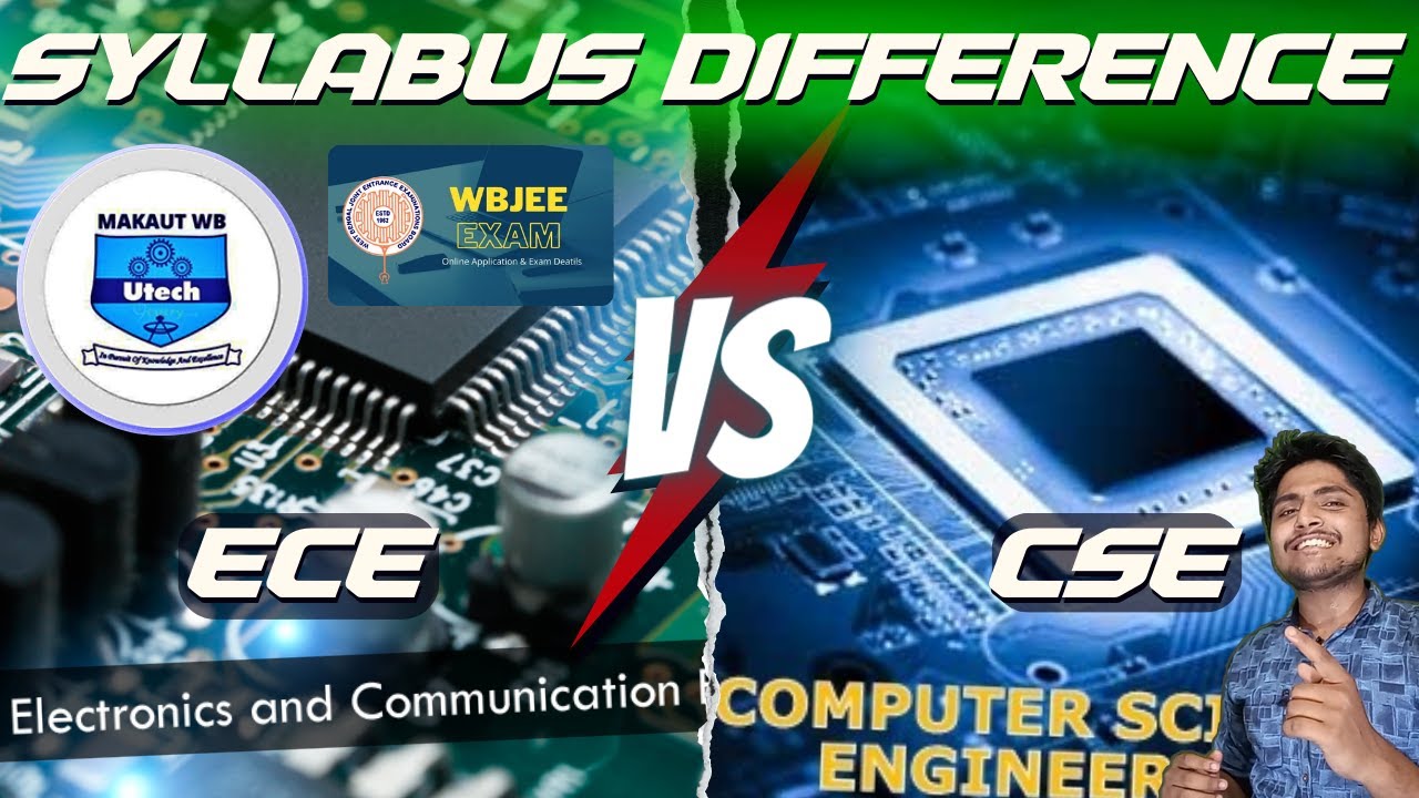 CSE VS ECE Syllabus Discussion in Engineering | Computer science and Electronics Engineering ...
