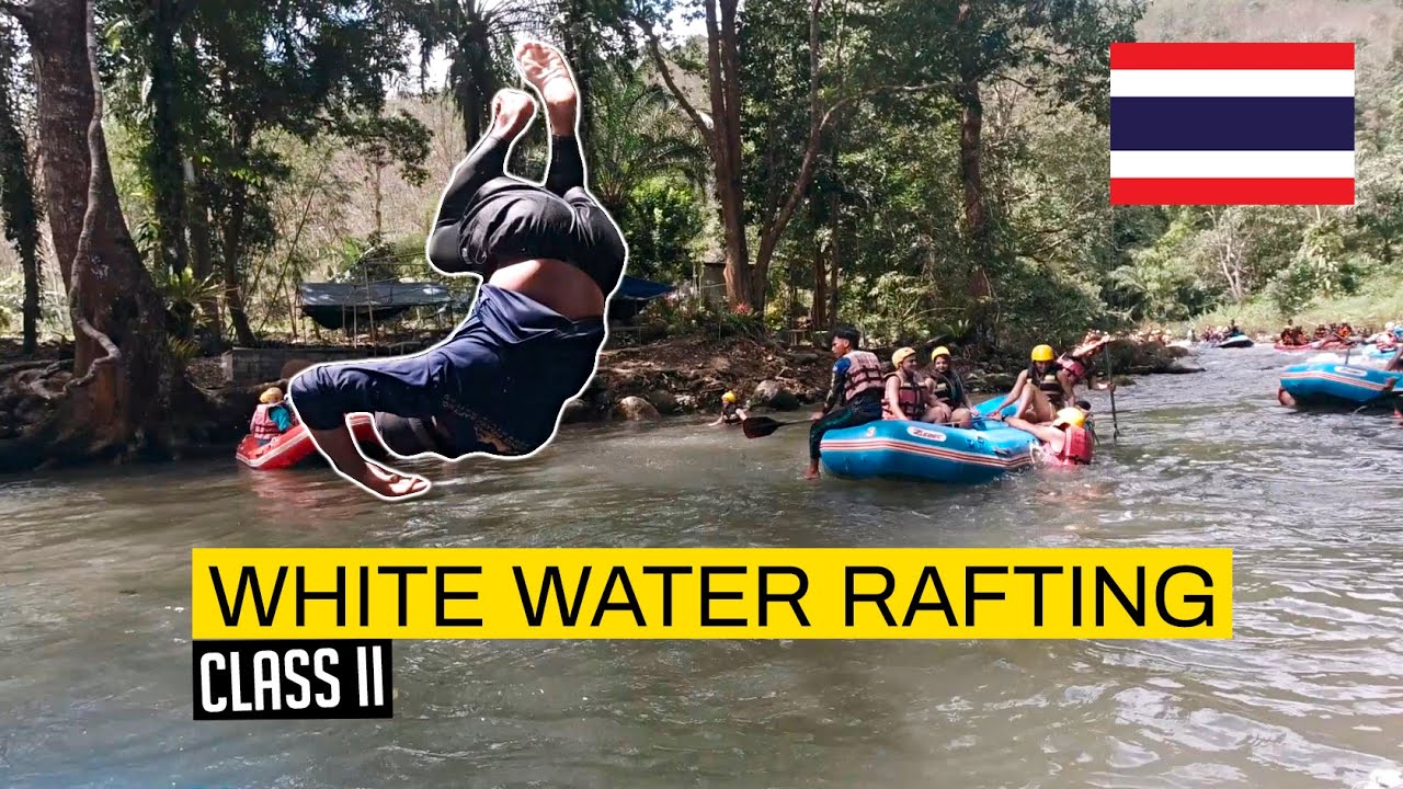 🇹🇭 Class II WHITE WATER RAFTING! Phang-nga, Thailand 2022 - YouTube