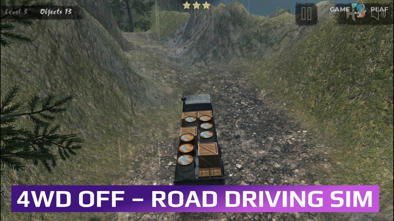 4WD Off - Road Driving Sim Game Review - Walkthrough - YouTube