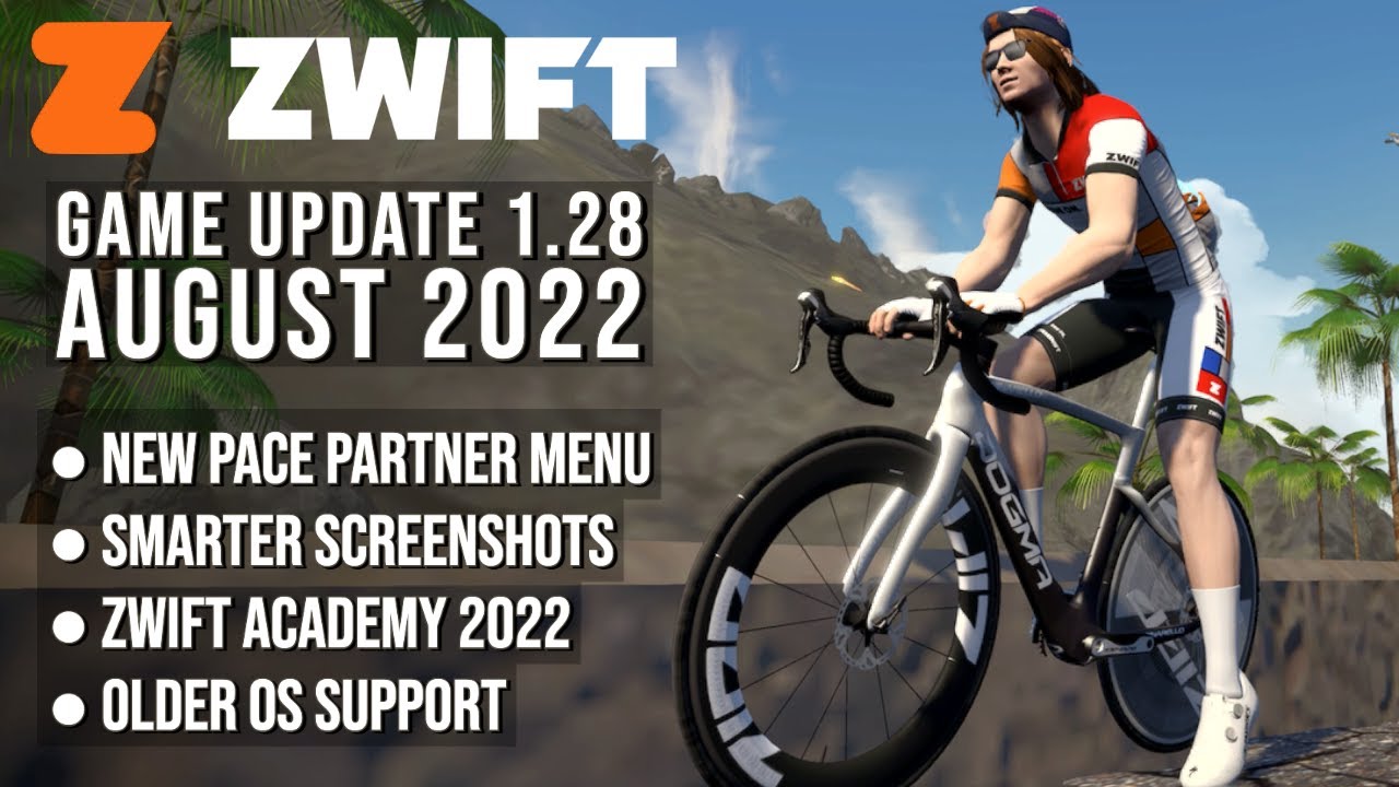 ZWIFT Updates August 2022: NEW Pace Partners Menu // Smarter Auto ...