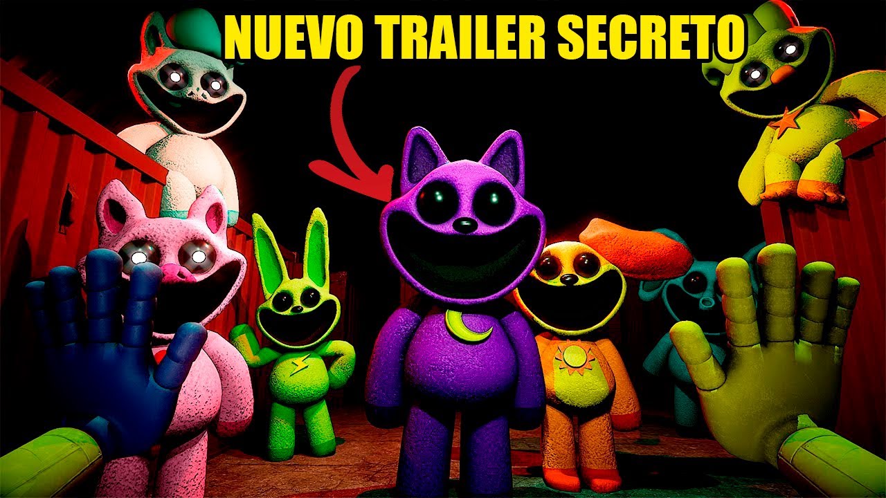 ASI SE VEN LOS SMILING CRITTERS EN EL TRAILER NUEVO FANMADE !!! - YouTube