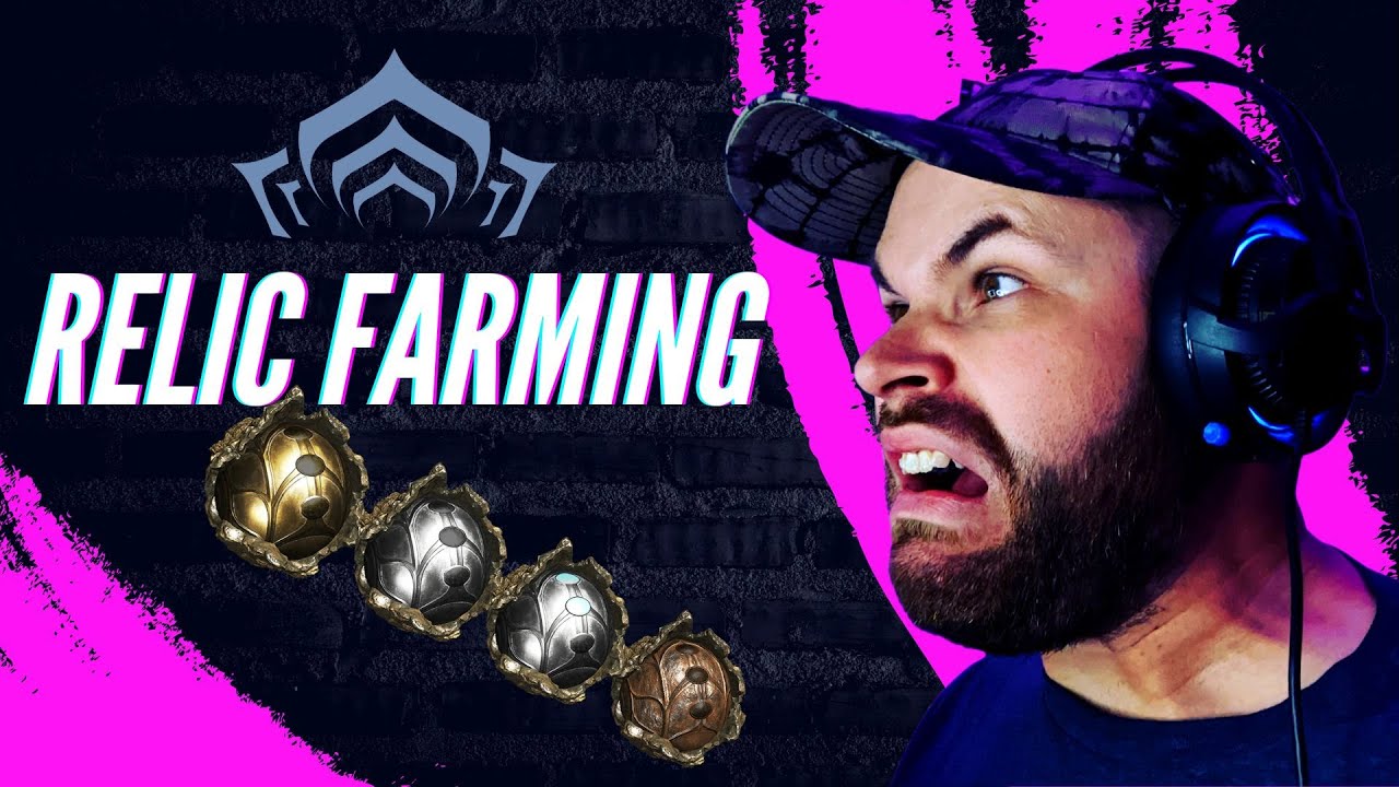 Relic farming in Warframe - Live Stream - YouTube