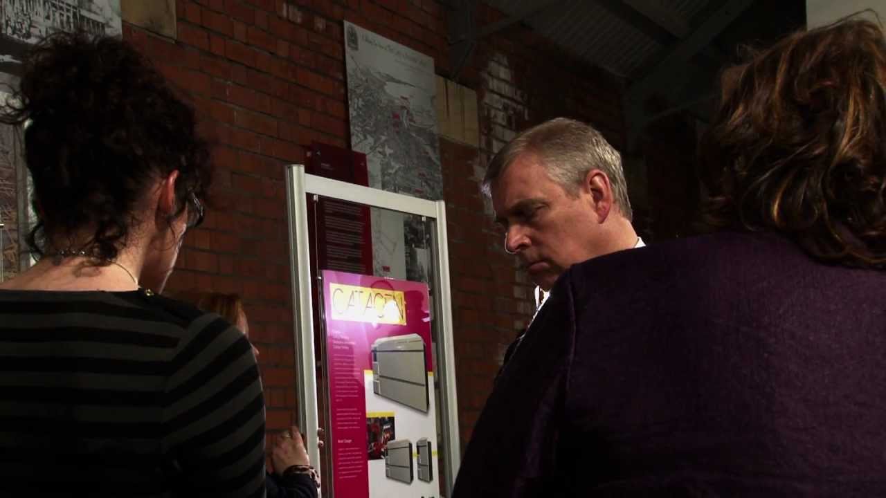 Duke of York visits Northern Ireland Science Park in Belfast - YouTube