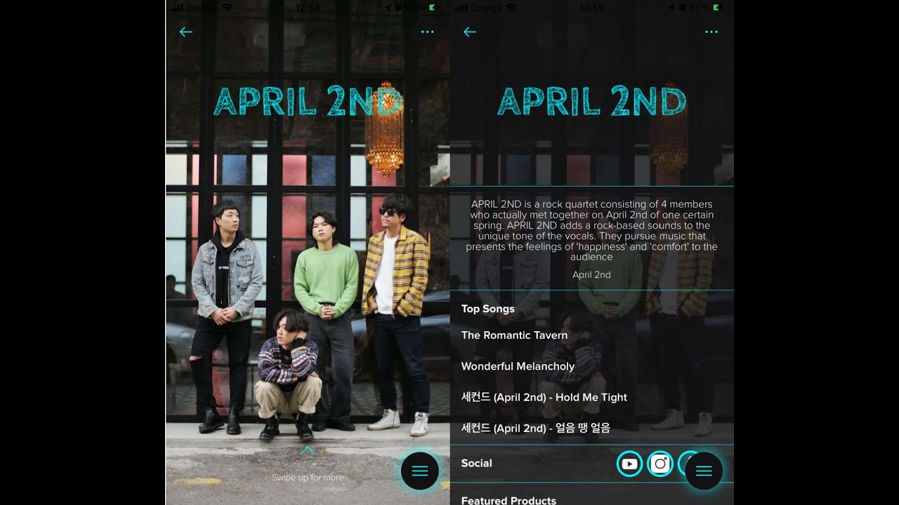 Meet Acclaimed Korea-Based Band APRIL 2ND! (FENIX360 Interview) - YouTube