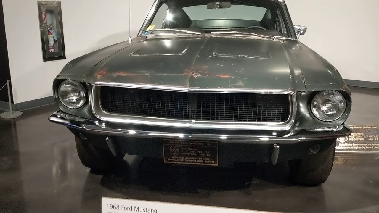 Original 68 Mustang Bullitt movie car walk-around - YouTube