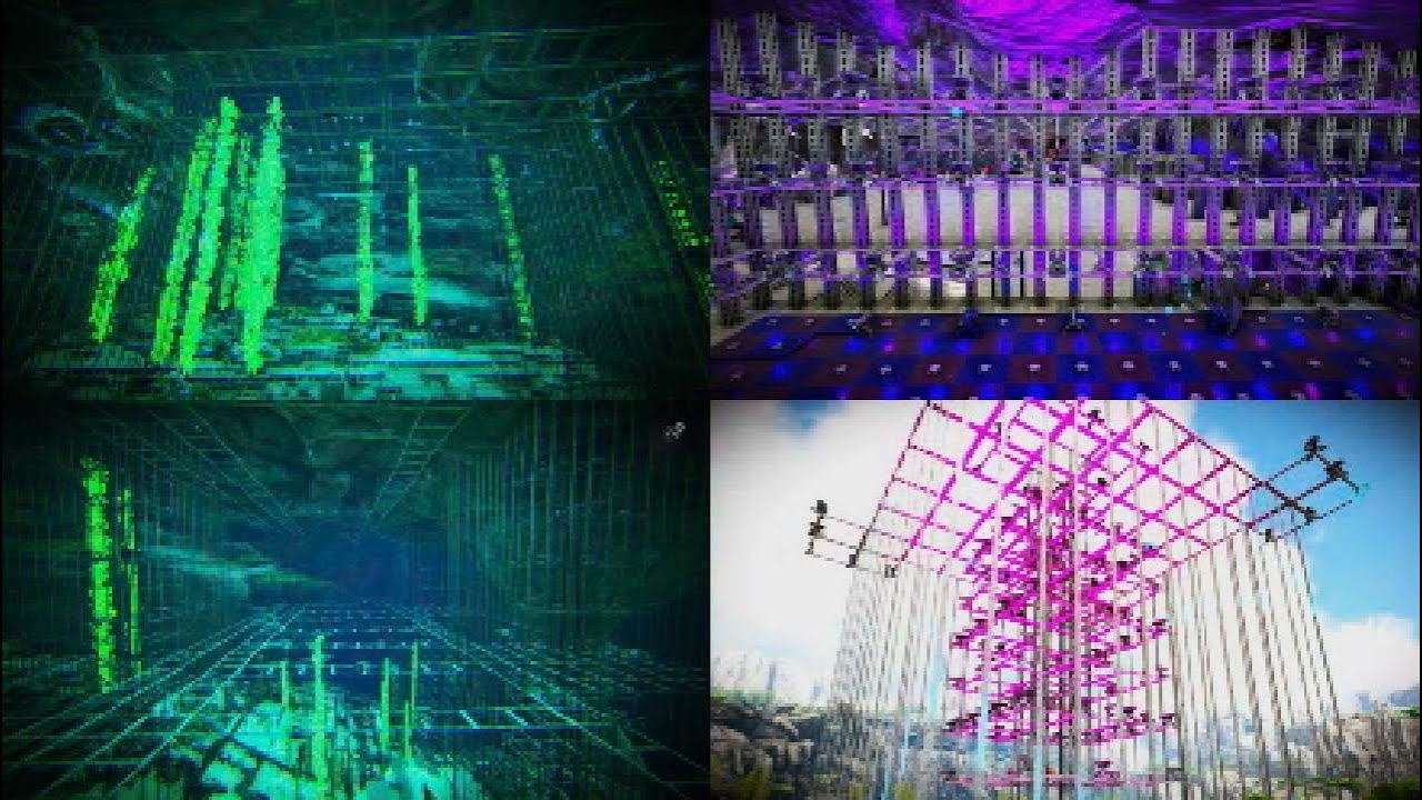 Fattest Triple Waterfall on Console Ark|AFRO GANG|Base Tour on #Knights ...