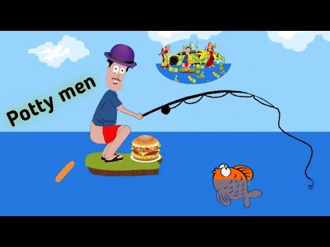 #cartoon Potty man, Video Cartoon,NM Billu New Cartoon Video, Potty Man ...
