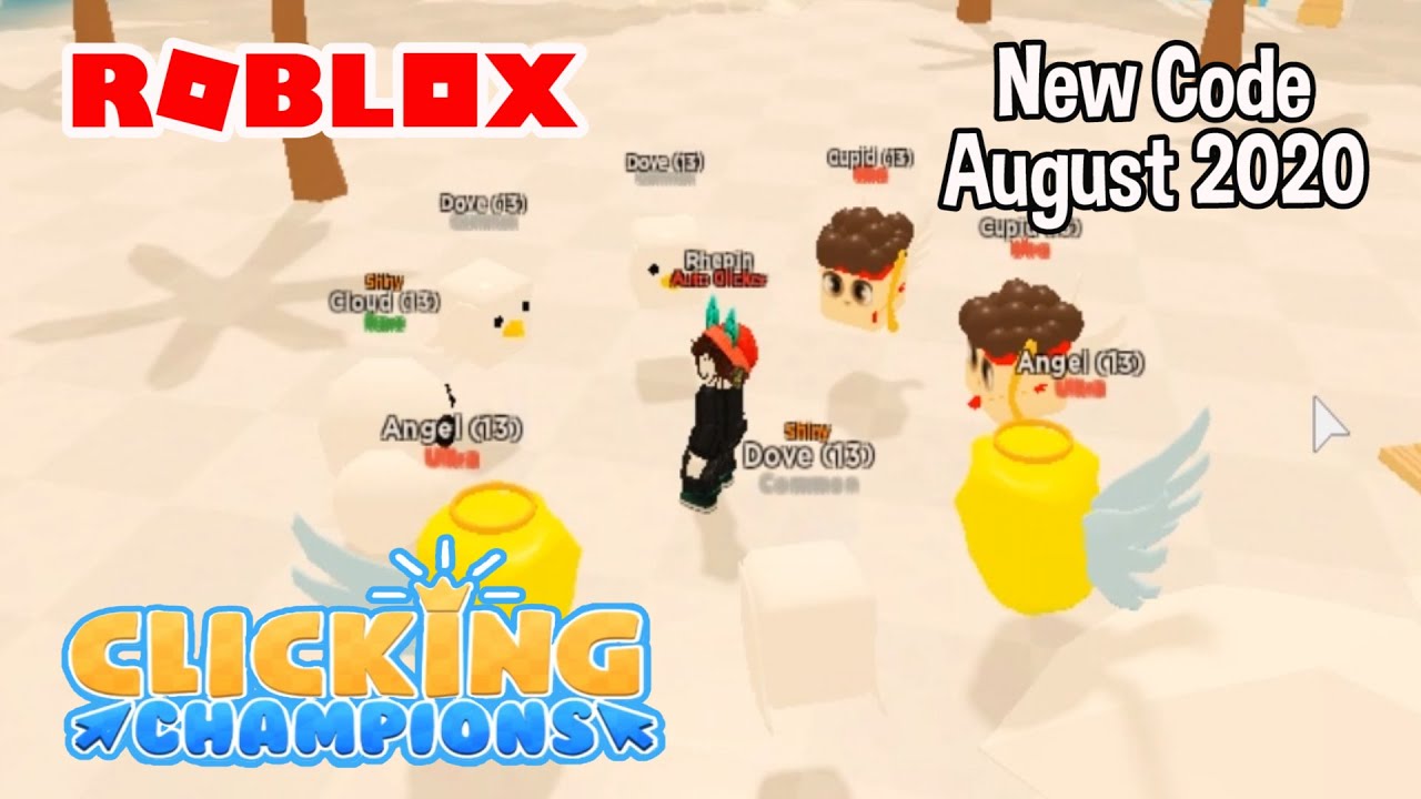 Roblox [🌟SECRET WORLD] Clicking Champions New Codes August 2020 - YouTube