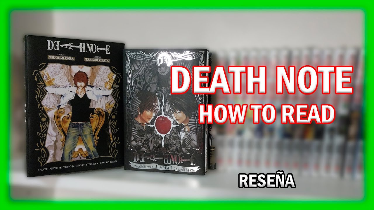 🔴 "DEATH NOTE How to read" 🔴 RESEÑA y UNBOXING MANGA 🔴 Ivrea Argentina ...