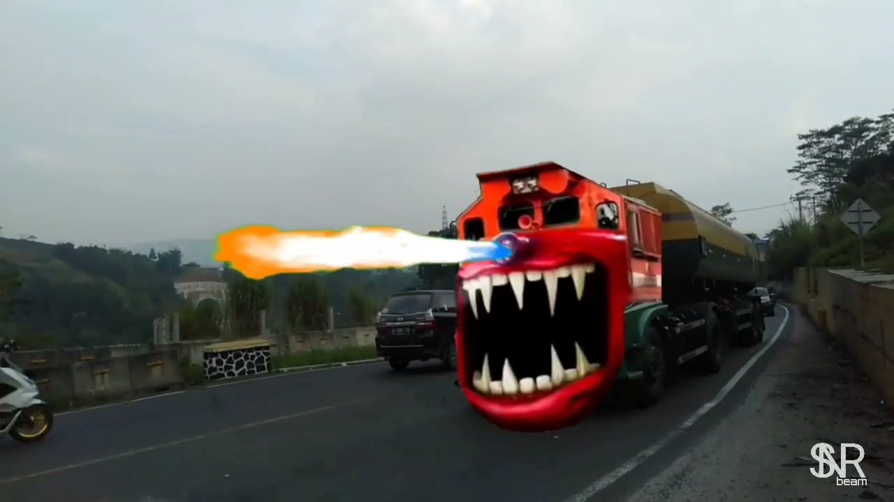 Ramainya mobil truk , kereta api & kendaraan berat rame rame pada ...