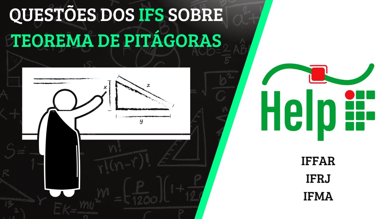 Teorema De Pitágoras Resolução De Exercícios Dicas Ifs Youtube