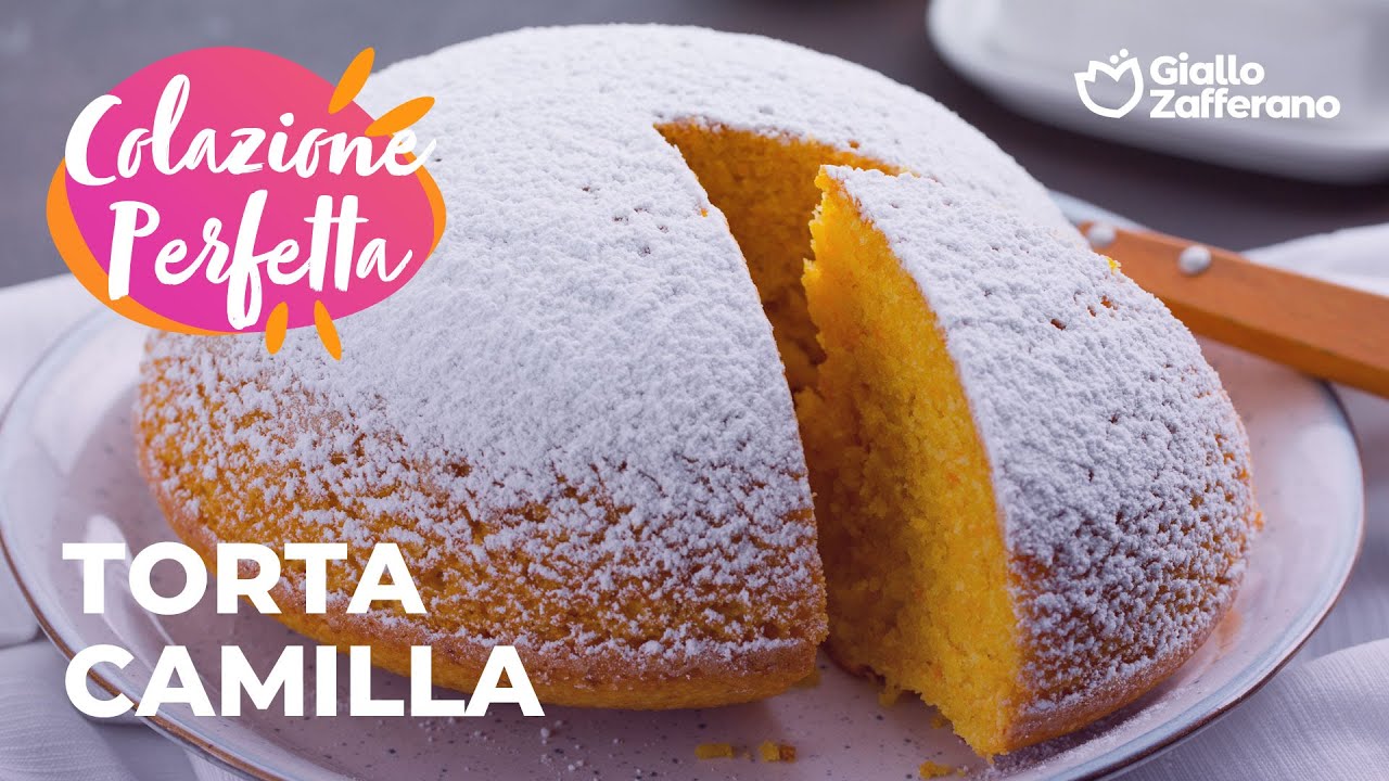 TORTA CAMILLA: SUPER SOFFICE e PERFETTA per COLAZIONE😋🥕🍊 - YouTube