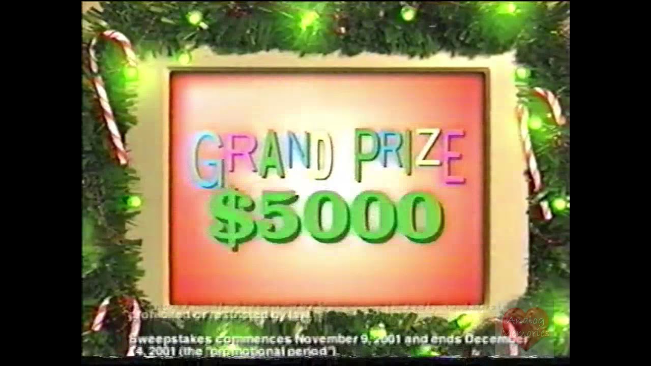 NickJr.com Holiday Sweepstakes | Television Commercial | 2001 | Partial ...