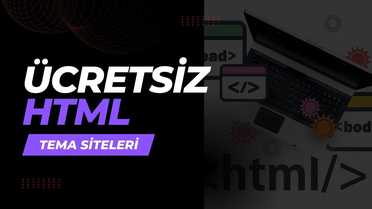 ÜCRETSİZ HTML TEMA SİTELERİ - YouTube