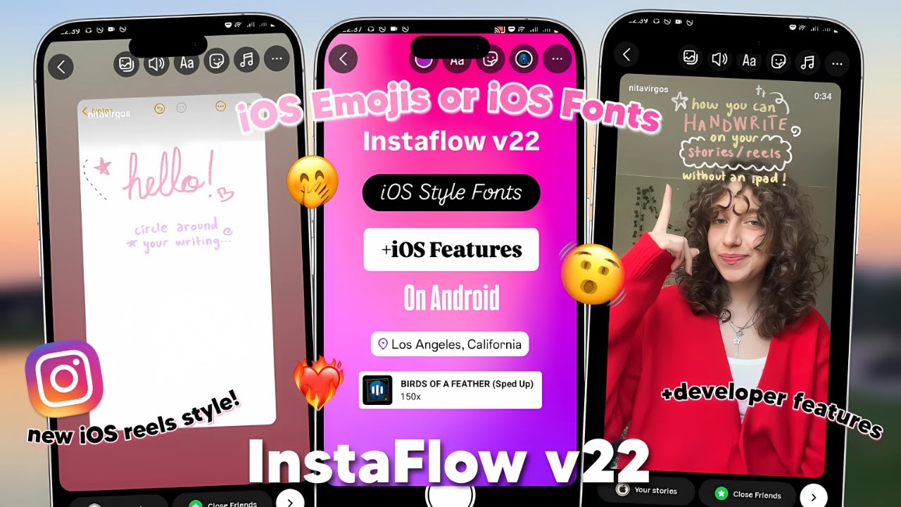 Instaflow v22 New Instagram on Android | New Reels Design + iOS 17.4 ...