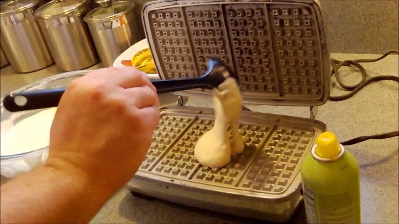 Making Waffles - YouTube