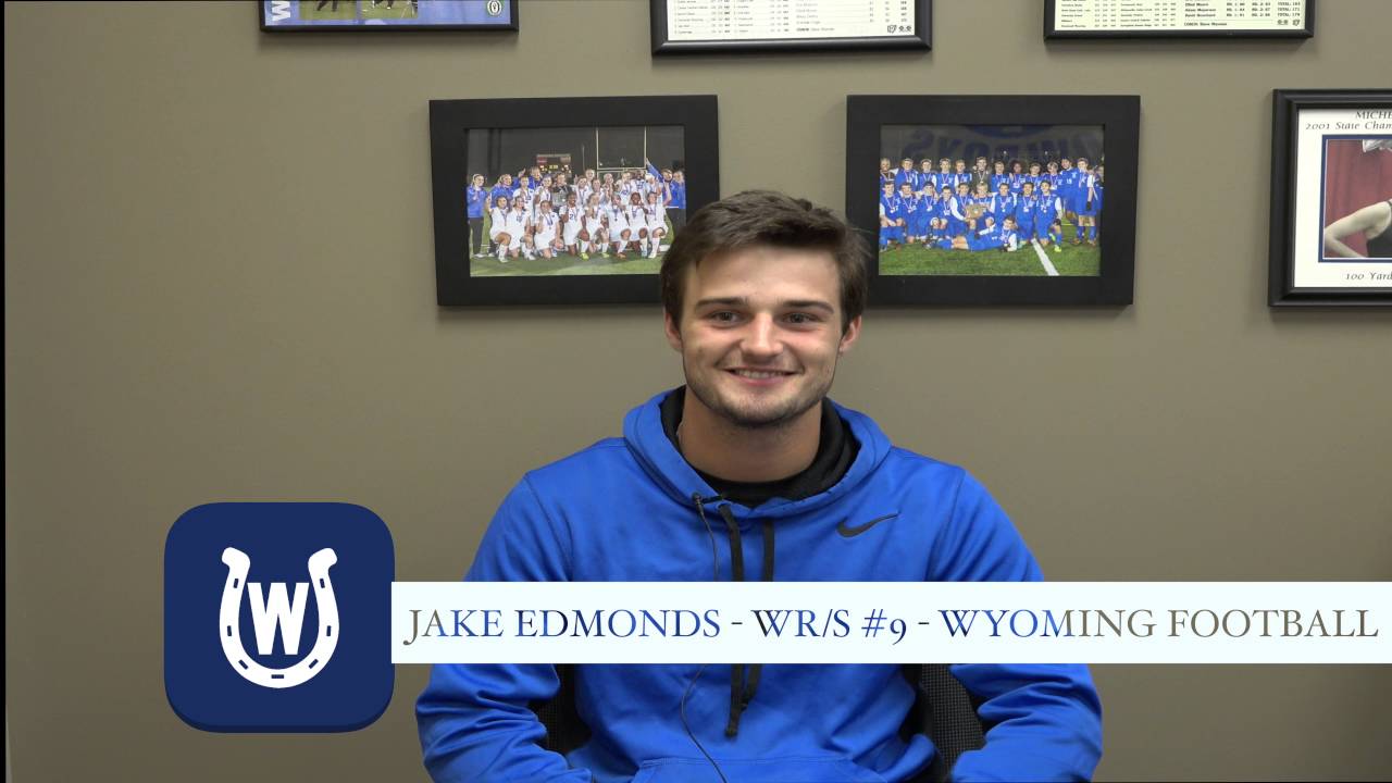 2016 Wyoming Cowboys Football - Jake Edmonds Interview - YouTube