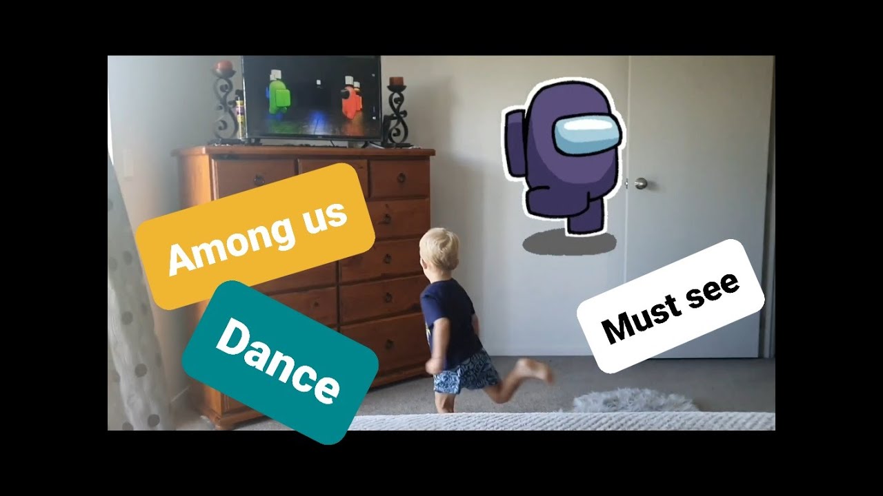 Among us dance moves for kids - YouTube