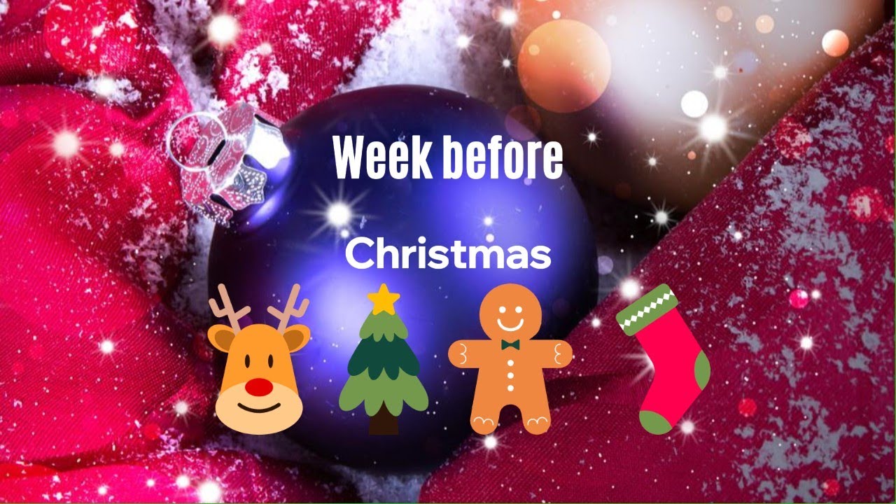 The week before Christmas - YouTube