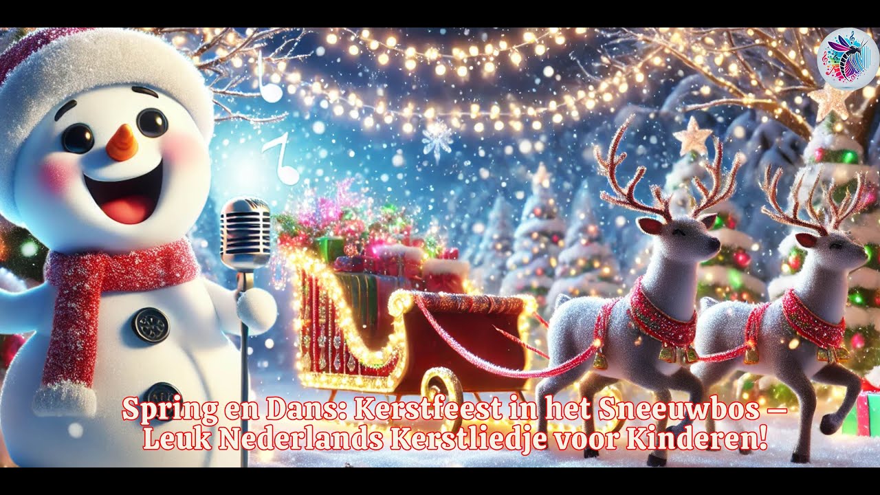 Spring en Dans Kerstfeest in het Sneeuwbos – Leuk Nederlands ...