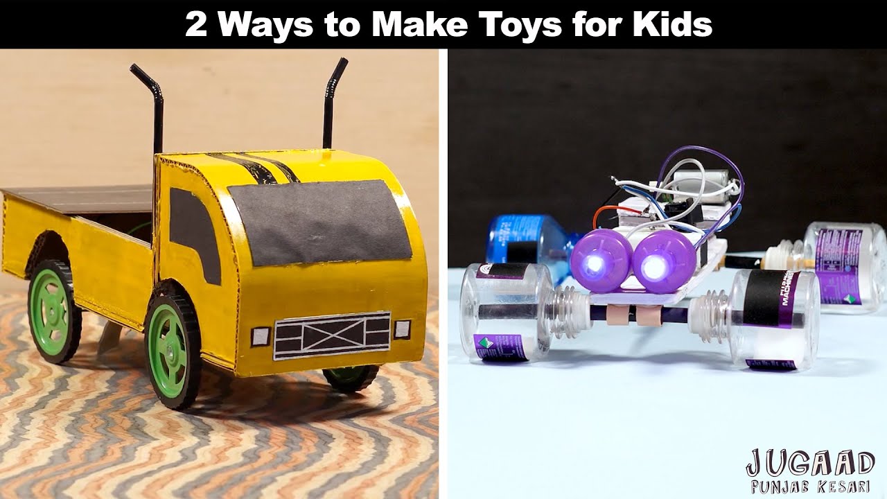 2 Ways to Make Toys for Kids - YouTube