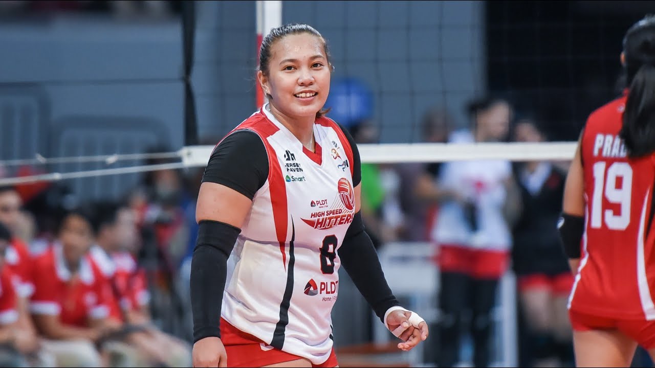Kath Arado shines for PLDT | 2023 PVL All-Filipino Conference - YouTube