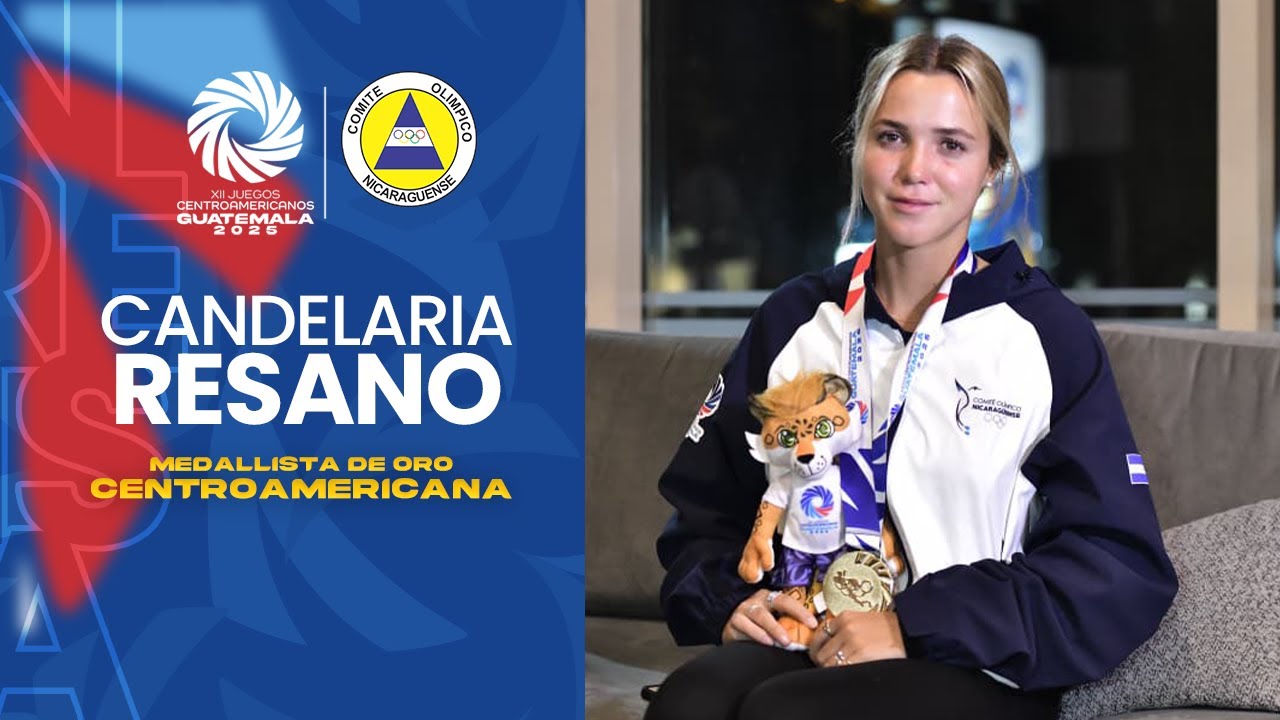 ENTREVISTA | Candelaria Resano | Juegos Centroamericanos Guatemala 2025 ...