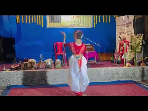 Gahana Kusuma Kunja Majhe | Dance cover by Srijani Sarkar | Rabindra sangeet | Spotlight Srijani ...
