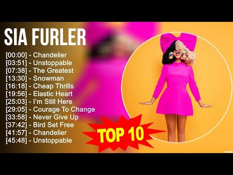 S i a F u r l e r Greatest Hits ⭐ Billboard Hot 100 ⭐ Music Hits 2023