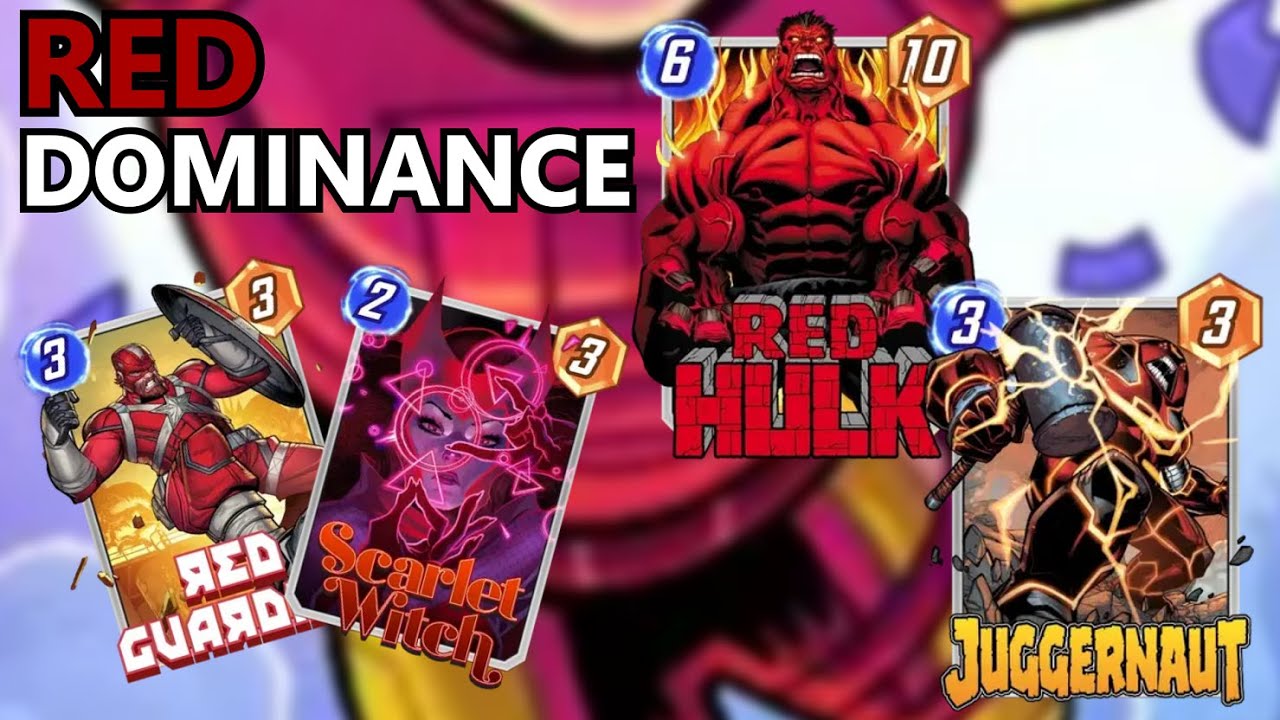 MARVEL SNAP INDONESIA - KARTU MERAH SI PALING MENDOMINASI!! JUGGERNAUT ...