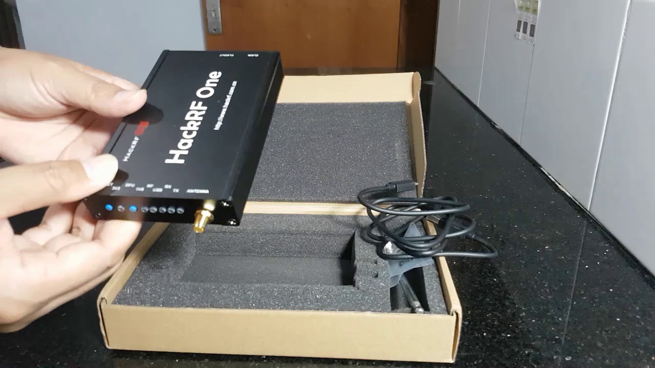 Unboxing Software Define Radio (SDR) HackRF One China - YouTube