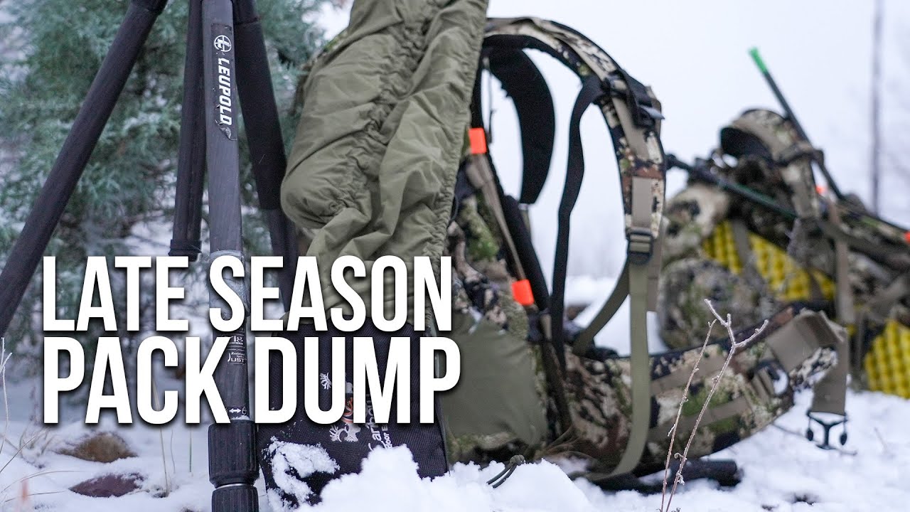 What's in Randy's Pack? | Late Season ELK Bag Dump! - YouTube