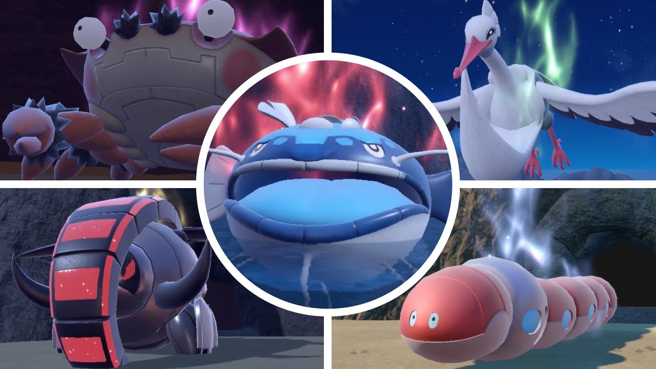 Pokémon Violet - All Titans Defeated And Captured With Titan Mark - YouTube