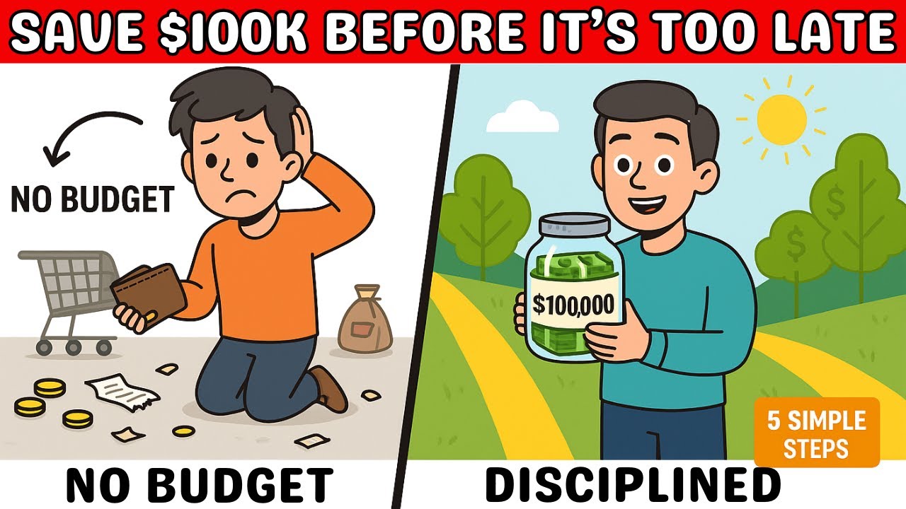 5 Tips to Save Your First $100K - YouTube