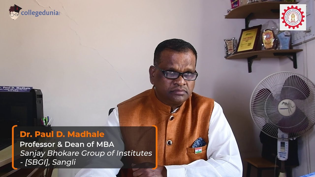 Dr. Paul D. Madhale | Professor & Dean of MBA | Sanjay Bhokare Group of ...