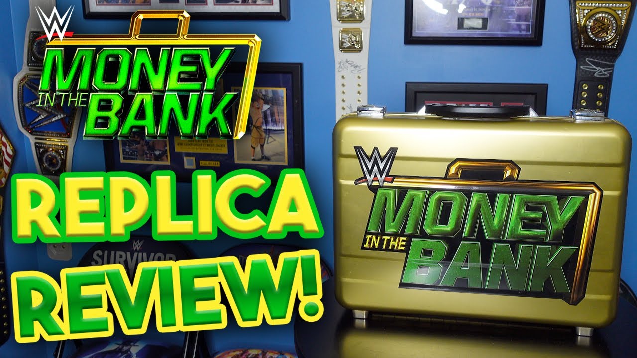 WWE Money In The Bank Replica Briefcase Review 2020! - YouTube