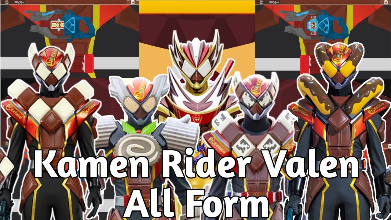 Semua Form Kamen Rider Valen || Kamen Rider Gavv Flashbelt - YouTube