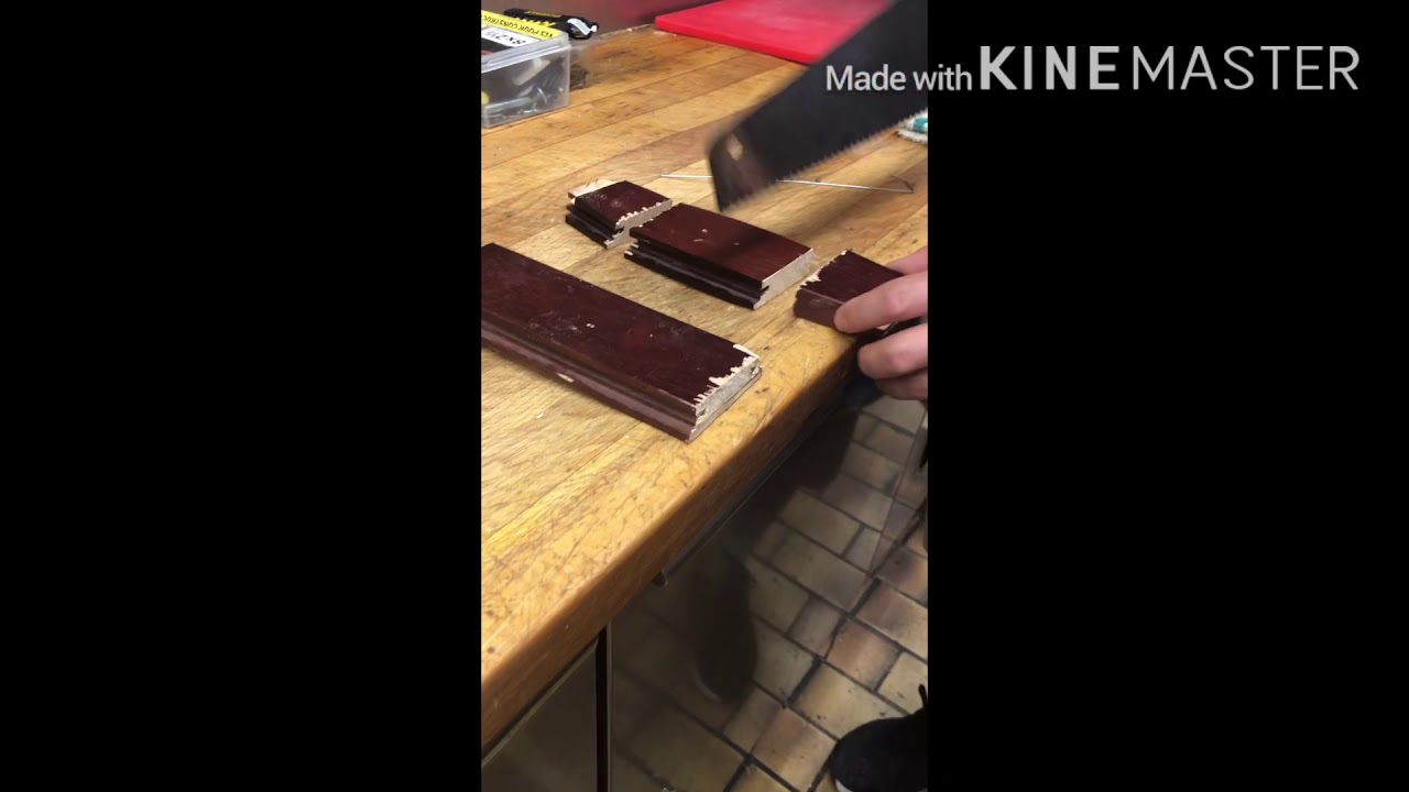 No1 idea! Homemade receipt holder form used wood and coat hanger - YouTube