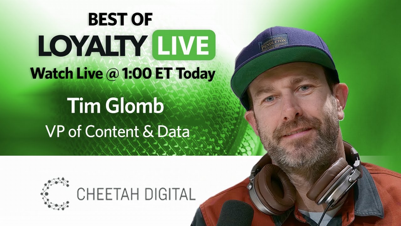 Best of Loyalty Live | Tim Glomb, Cheetah Digital - YouTube