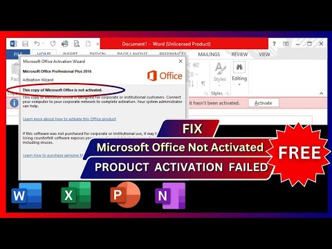How to activate ms office for free - YouTube