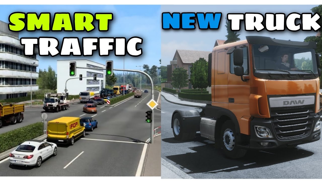 🚚Upcoming Update! - New DAF Truck And Traffic In Truckers Of Europe 3 ...