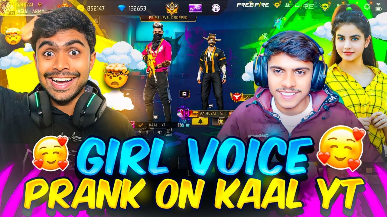 Girl Exposed Kaal Yt 😱 Cute Girl Voice Prank On Kaal Yt Gone Wrong 🤣 ...