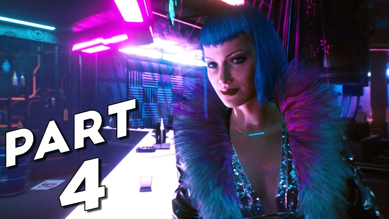 Cyberpunk 2077 Walkthrough Part 4 - The Gun [No Commentary] - YouTube
