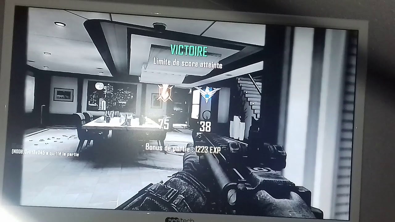 GAMEPLAY BO2 (SCAR H) - YouTube