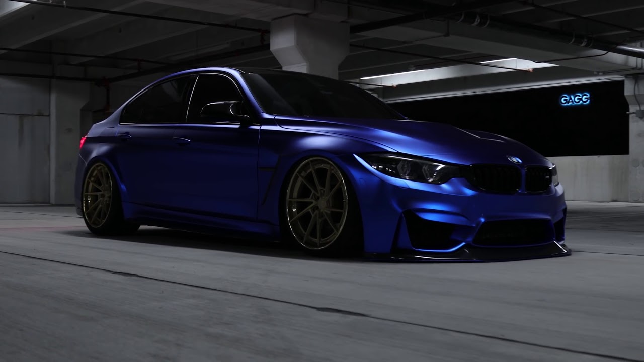 Stanced BMW M3 - YouTube