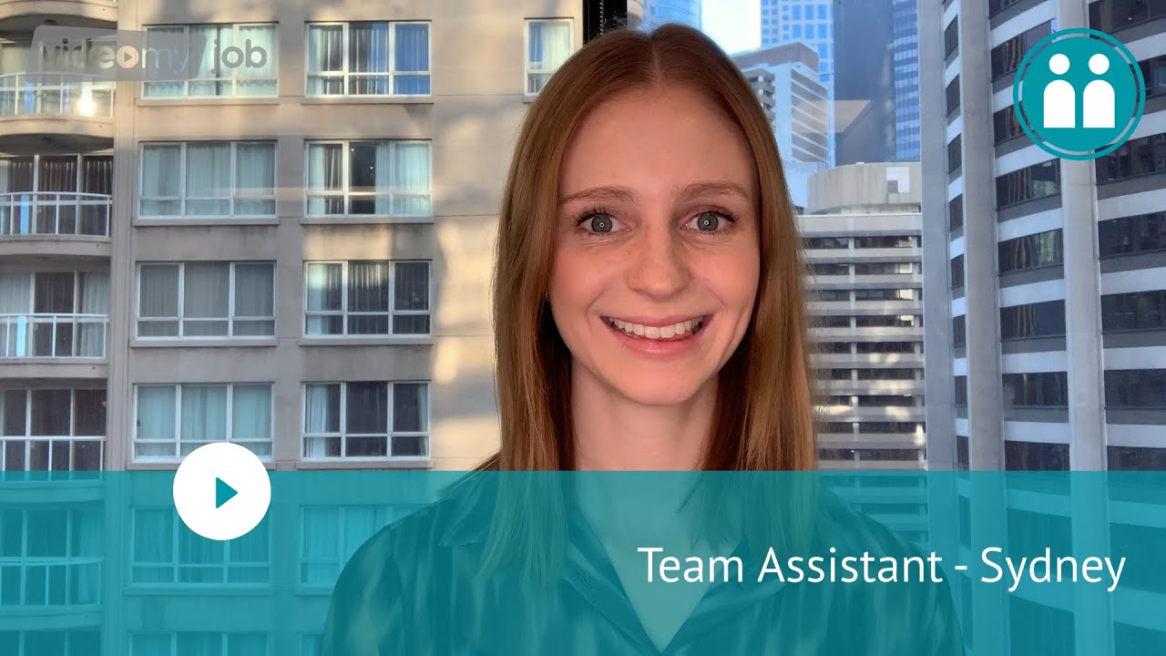 Team Assistant - Sydney - YouTube