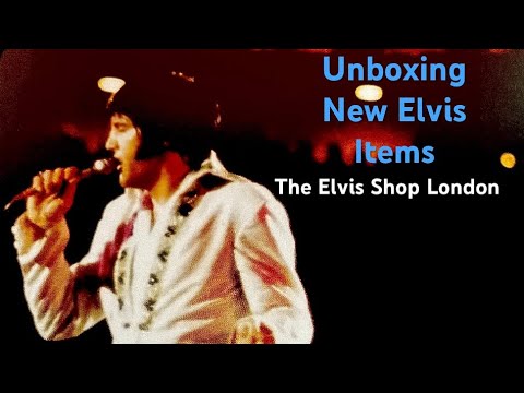 UNBOXING NEW ELVIS ITEMS.( The Elvis Shop London) - YouTube