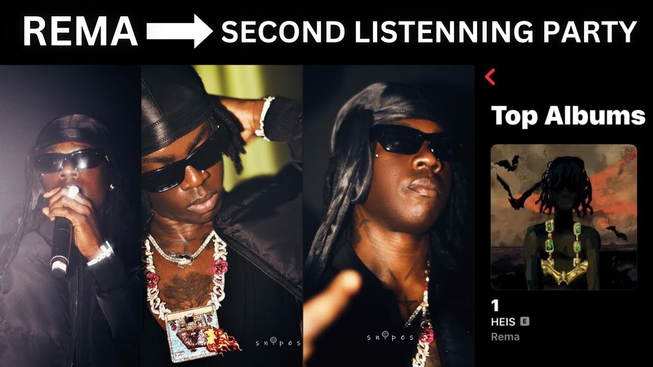 Rema Newest Album is the RECORD - YouTube