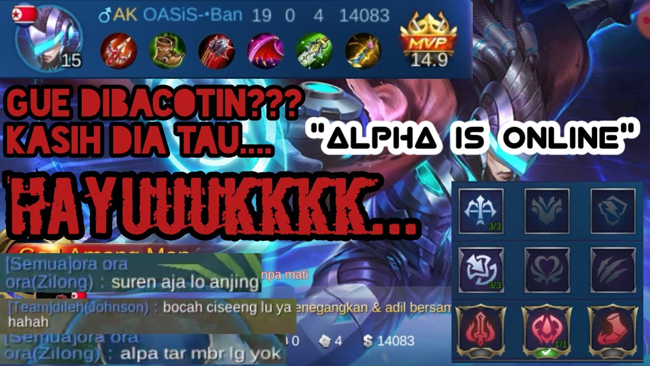 HERO LEGEND ALPHA BUILD DAMAGE TERPARAH DAN TERKUAT 2020 - GAMEPLAY ...