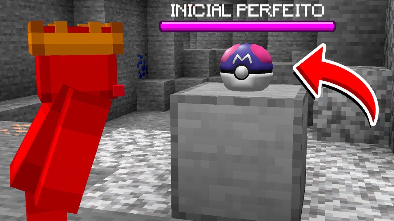 1 Minuto para Capturar o melhor inicial no minecraft pixelmon - Nova ...
